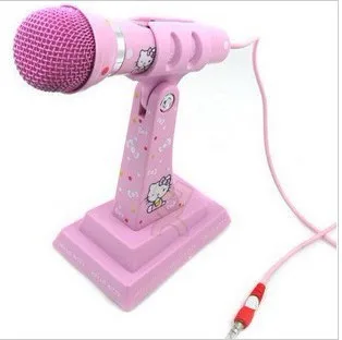 Hello Kitty pink lovely microphone|microphone diaphragm|kitty ...