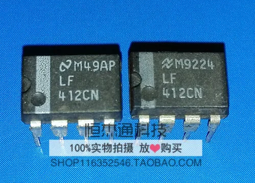 Original genuine dual op amp DIP LF412CN DIP 8|amp relay|amp speakeramp ...