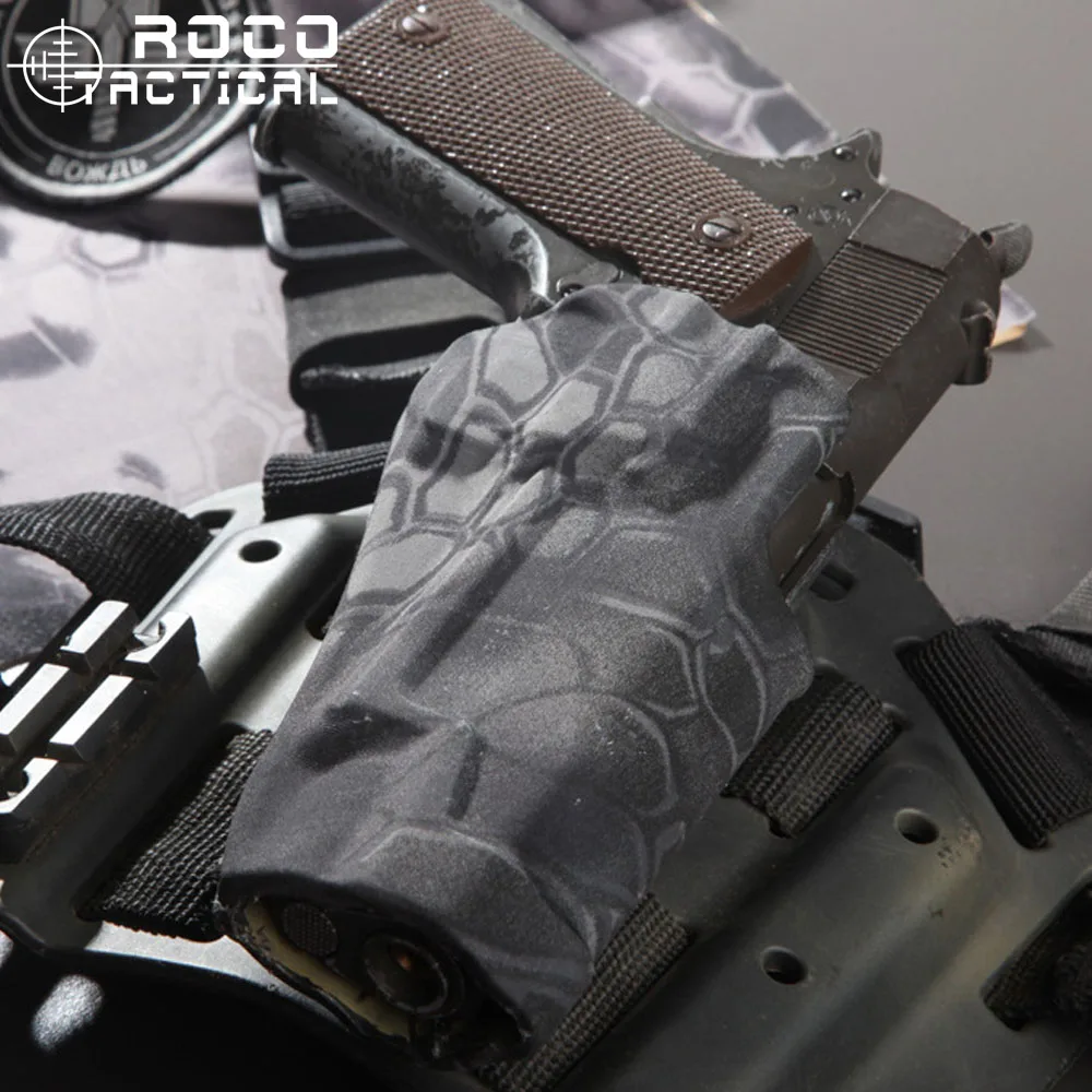 ROCOTACTICAL Hunting Camo Cloth Tape Tactical Sniper Rifle Wrap Multi ...