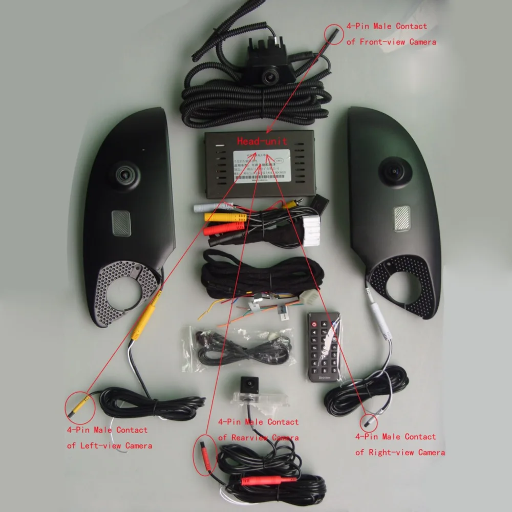 360-Degree-Bird-View-Panorama-System-surround-view-system-Special-for ...