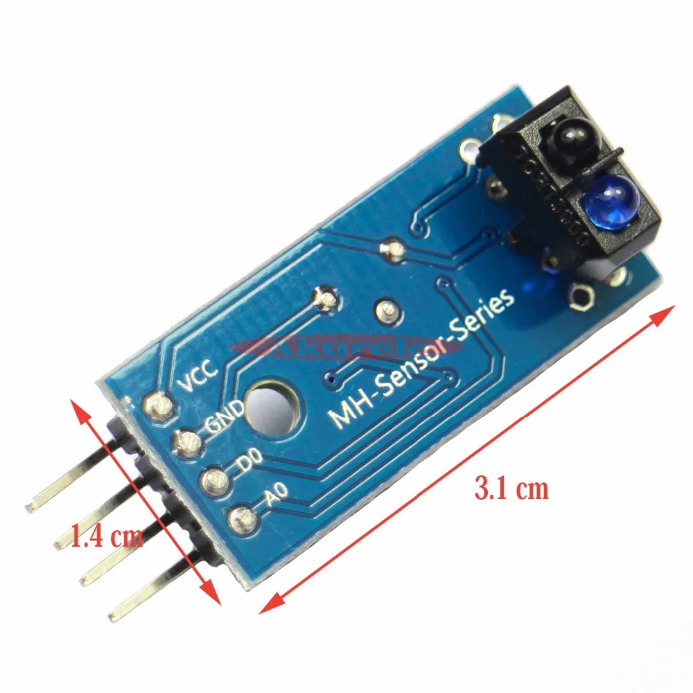 2pcs Tcrt5000 Infrared Reflectance Sensor Obstacle Avoidance Module Tracing Sensor Tracing