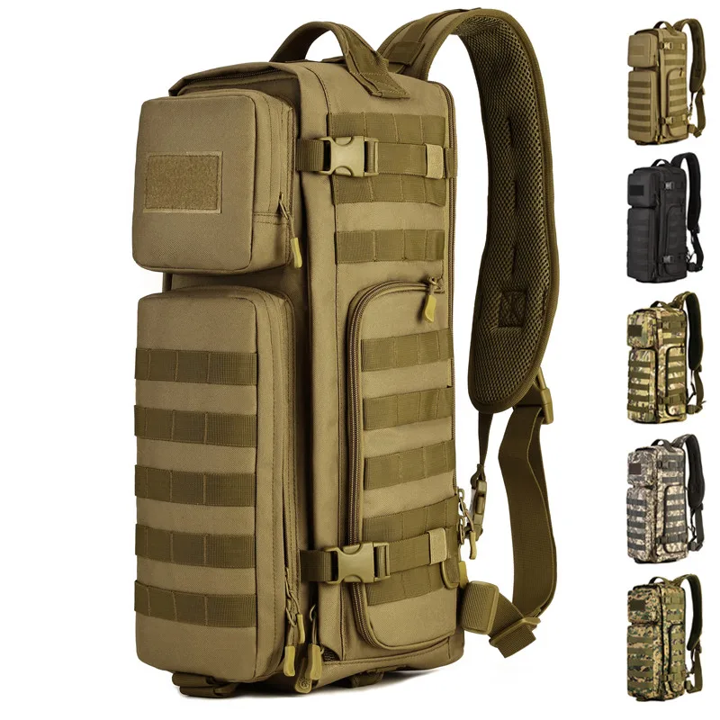 Men Tactical Combat Single Shoulder Messager Bags Outdoor Large ...