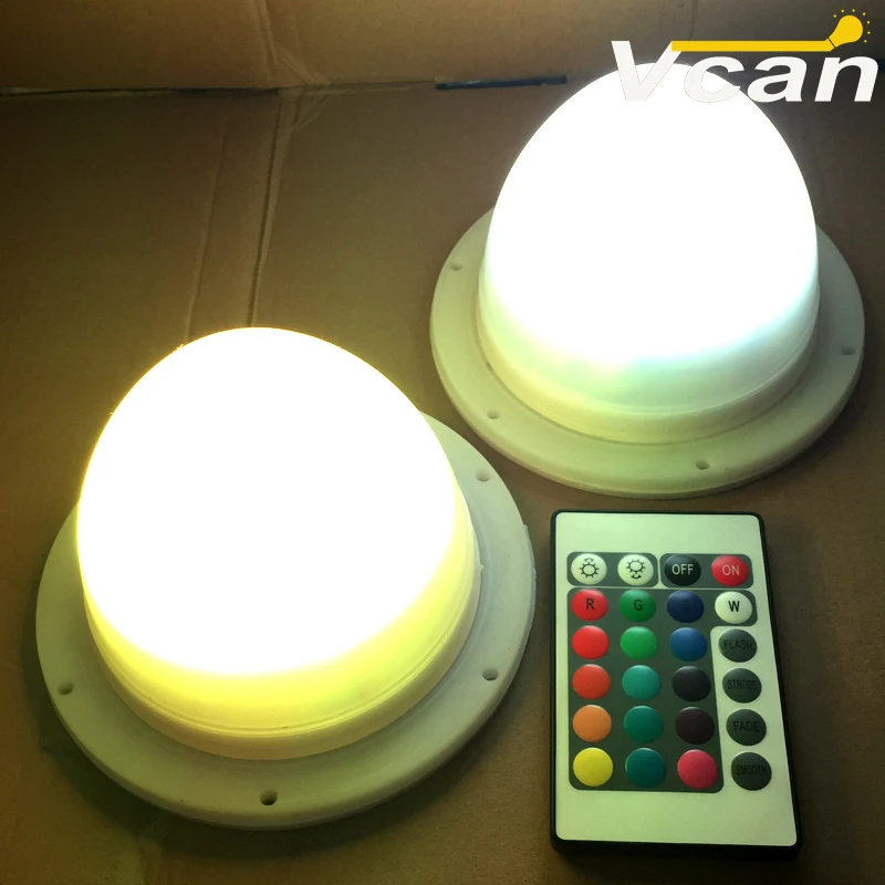 10Pcs Free Shipping 2016 New Products led battery operated remote ...