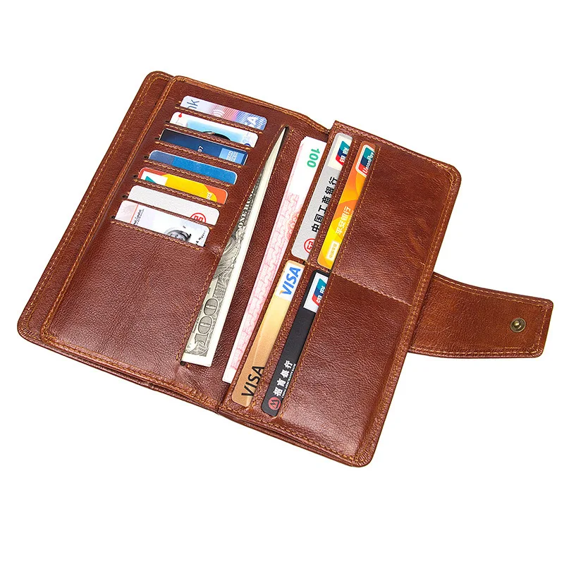 Women Wallets Long Design High Quality Genuine Leather Wallet Female ...