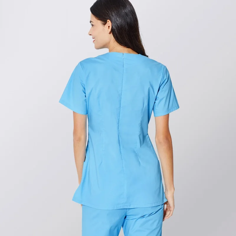 2019 New Summer Medical Dental Scrubs for Woman Short Sleeve Medical ...