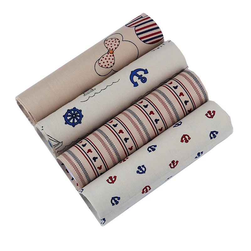 Print cartoon Series Sewing Fabric Cloth Cotton Fabric For DIY Home ...
