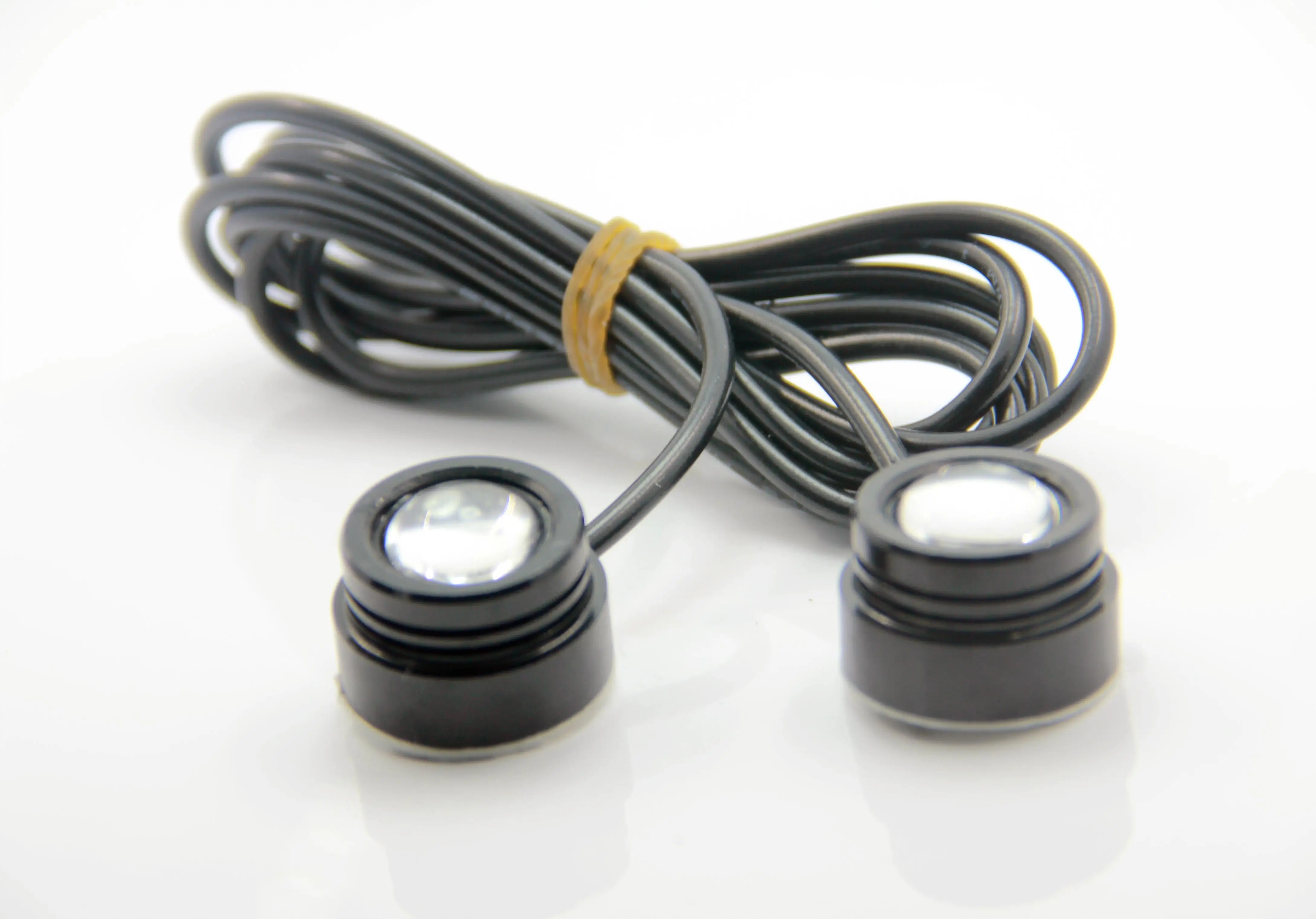 2X 3W 25mm LED Eagle Eye Light Car Side Light Car Daytime Car Light ...