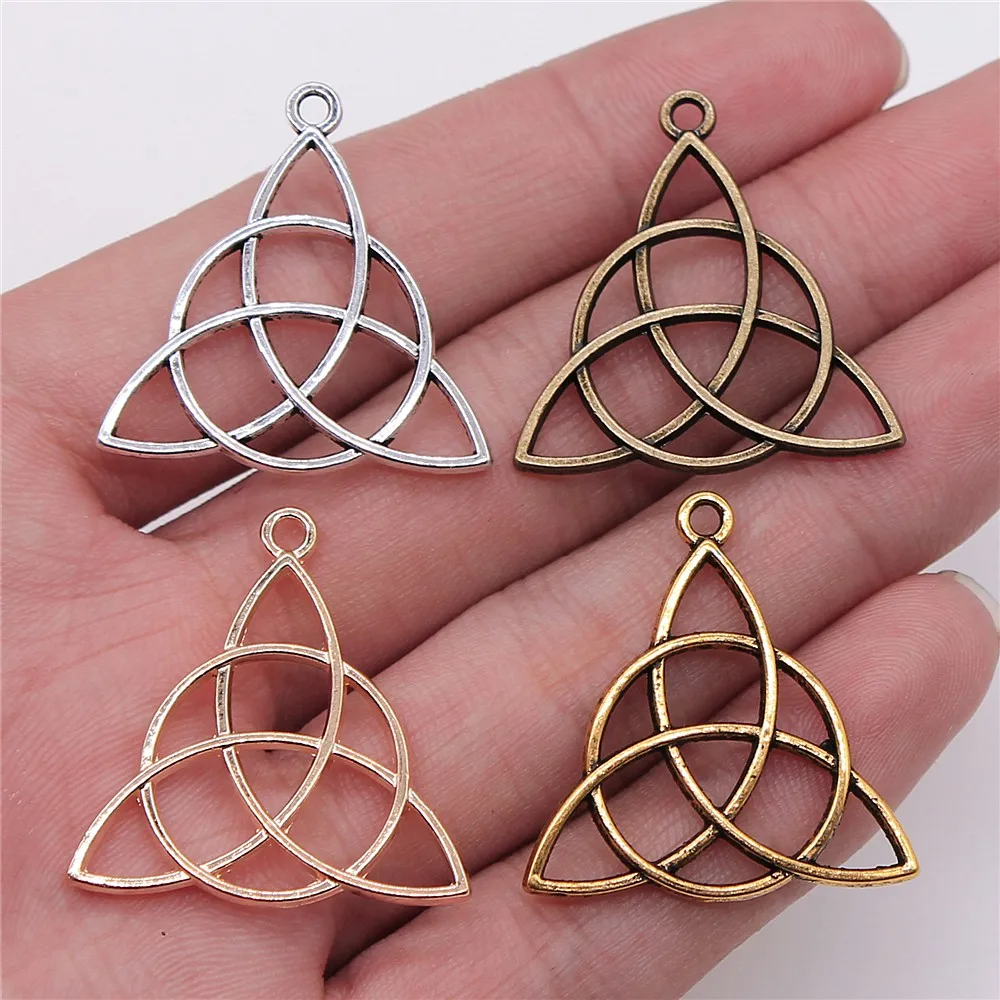 10pcs-28mm-Charm-Triquetra-Amulet-4-Colors-Triquetra-Symbol-Charm ...