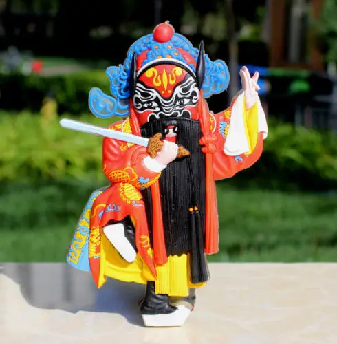 TOURIST SOUVENIR Chinese Peking opera Rubber FRIDGE MAGNET Zhong Kui ...