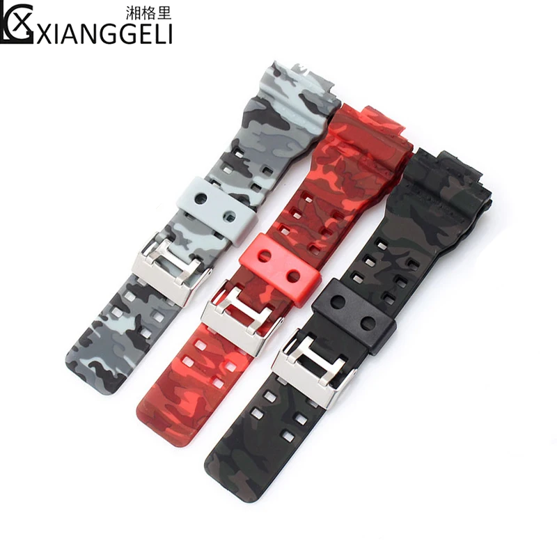 Watch-Accessories-16mm-for-Casio-Camouflage-Watch-strap-G-SHOCK-GA-110 ...