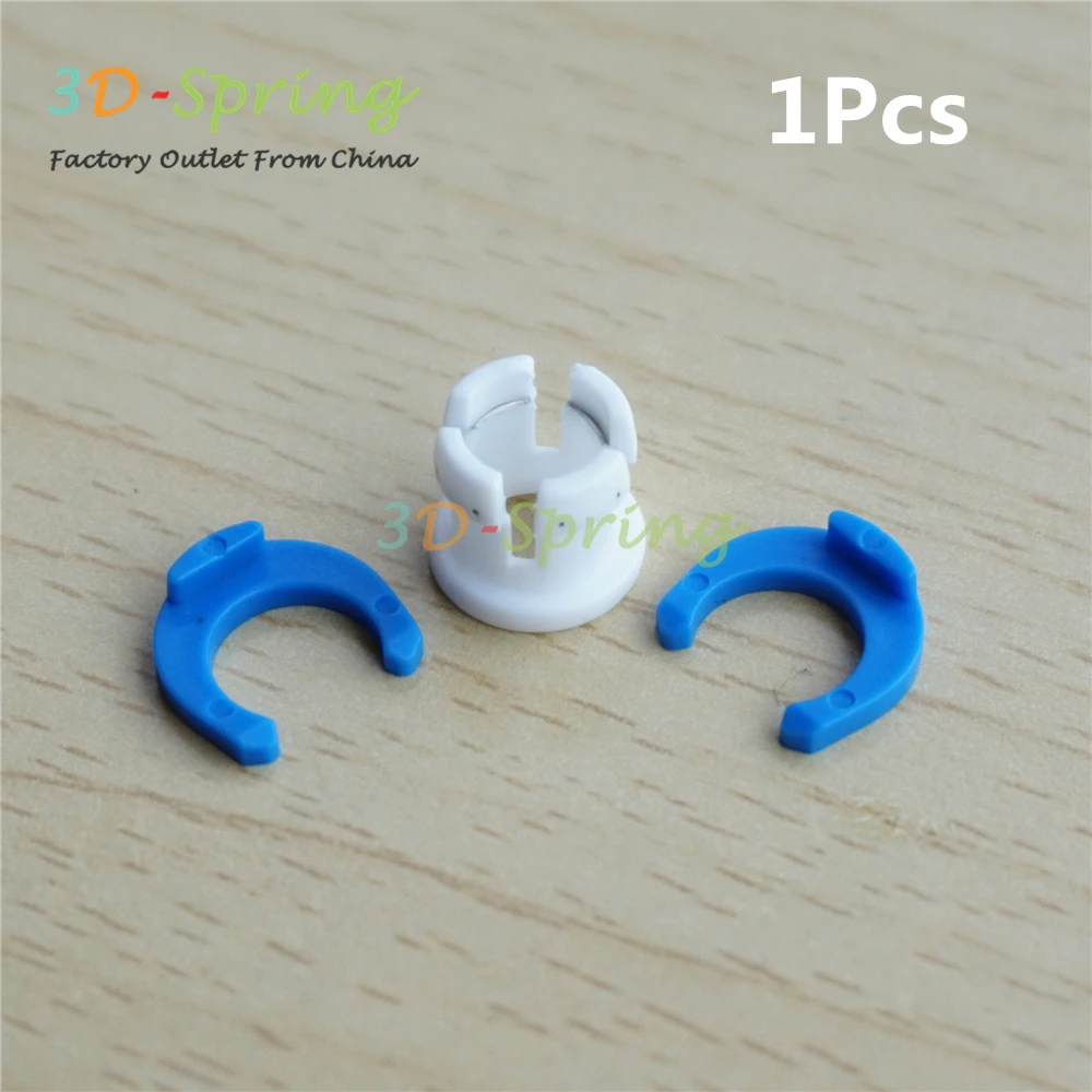 Bowden Tube Coupling Collet and Clamp Clip Set Fittings Connector for ...