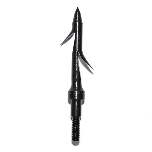 GPP-6PK-135gr-Black-Traditional-Hunting-2-blades-Broadheads-Arrowhead ...