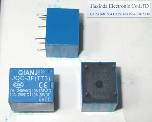 뜨거운 새로운 JQC 3F(T73) 5VDC JQC 3F 5VDC JQC 3F(T73) 5VDC JQC 3F 5VDC DC5V ...