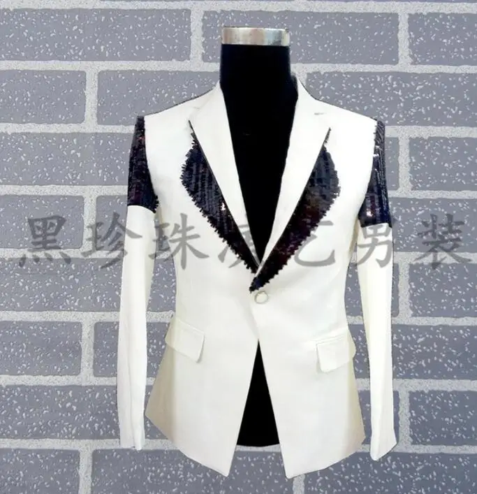 White men suits designs masculino homme terno stage costumes for ...