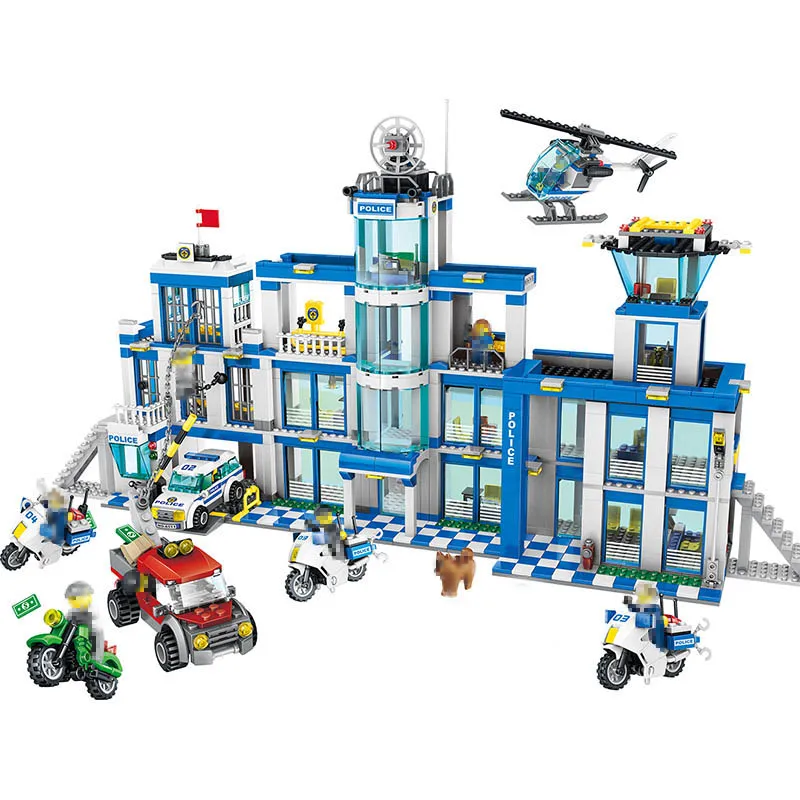 Online Buy Wholesale lego city police station from China lego city ...
