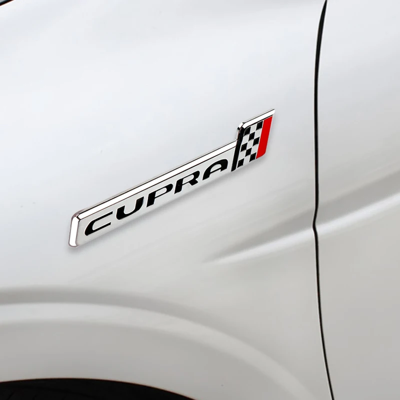 Car Styling 3D Metal Sticker Emblems Fit For Seat Cupra leon FR+ Ibiza ...