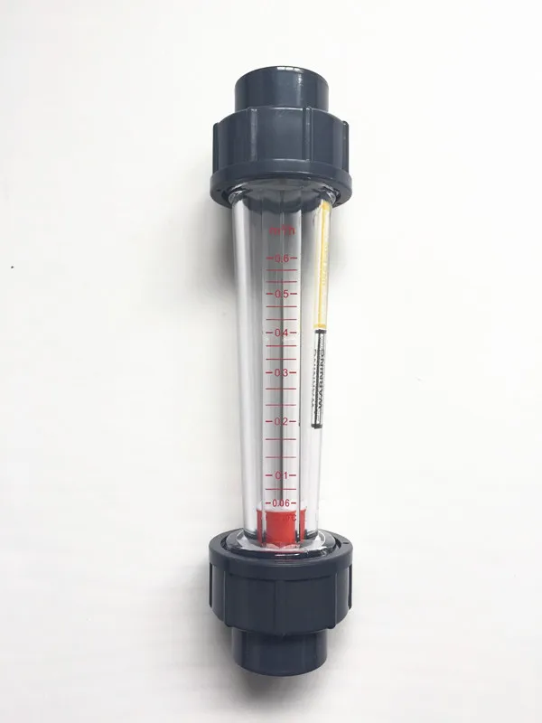 Pipeline Water Rotameter Lzs 25 Flow Meter Indicator Counter 60 600l H