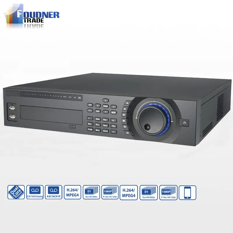 DVR0804HF U IP 16CH / Analog 8 CH 2U Hybrid DVR|dvr sd|dvr saledvr ...