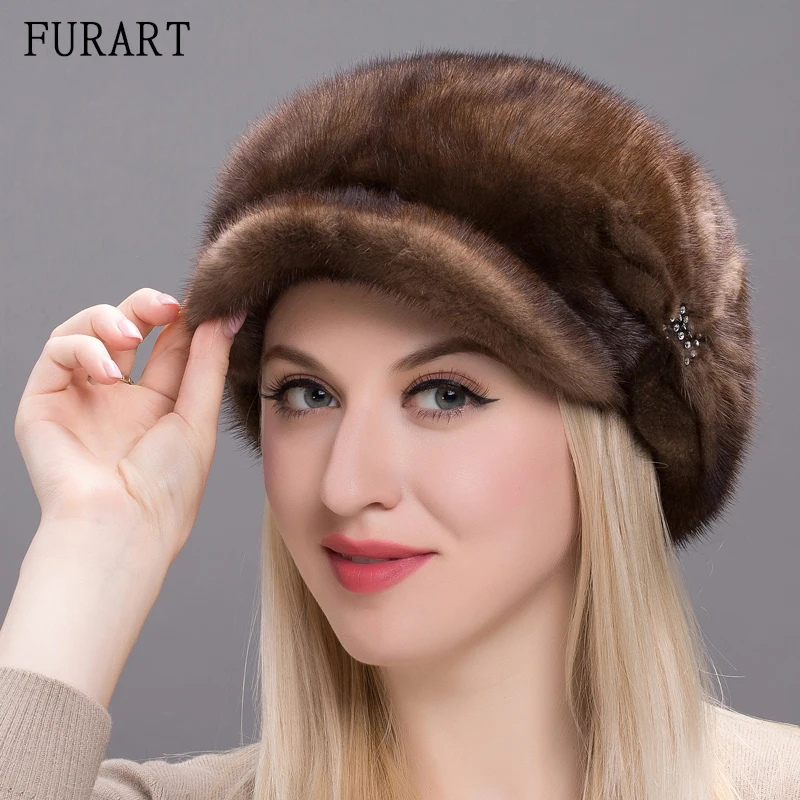 Winter-Women-s-fur-hat-Real-natural-whole-plate-mink-fur-caps-2017-new ...