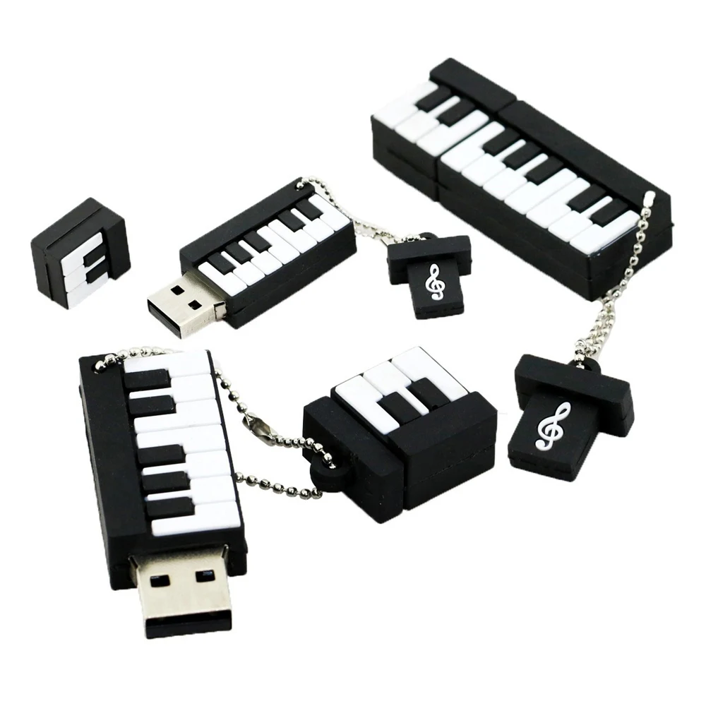 Piano USB Flash Drive Pendrive Pen Drives 8GB 16GB 32GB 64GB 128GB USB ...