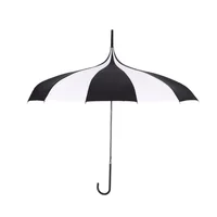 Circus Clown Stripe Parasol Umbrella - Gifts for idea