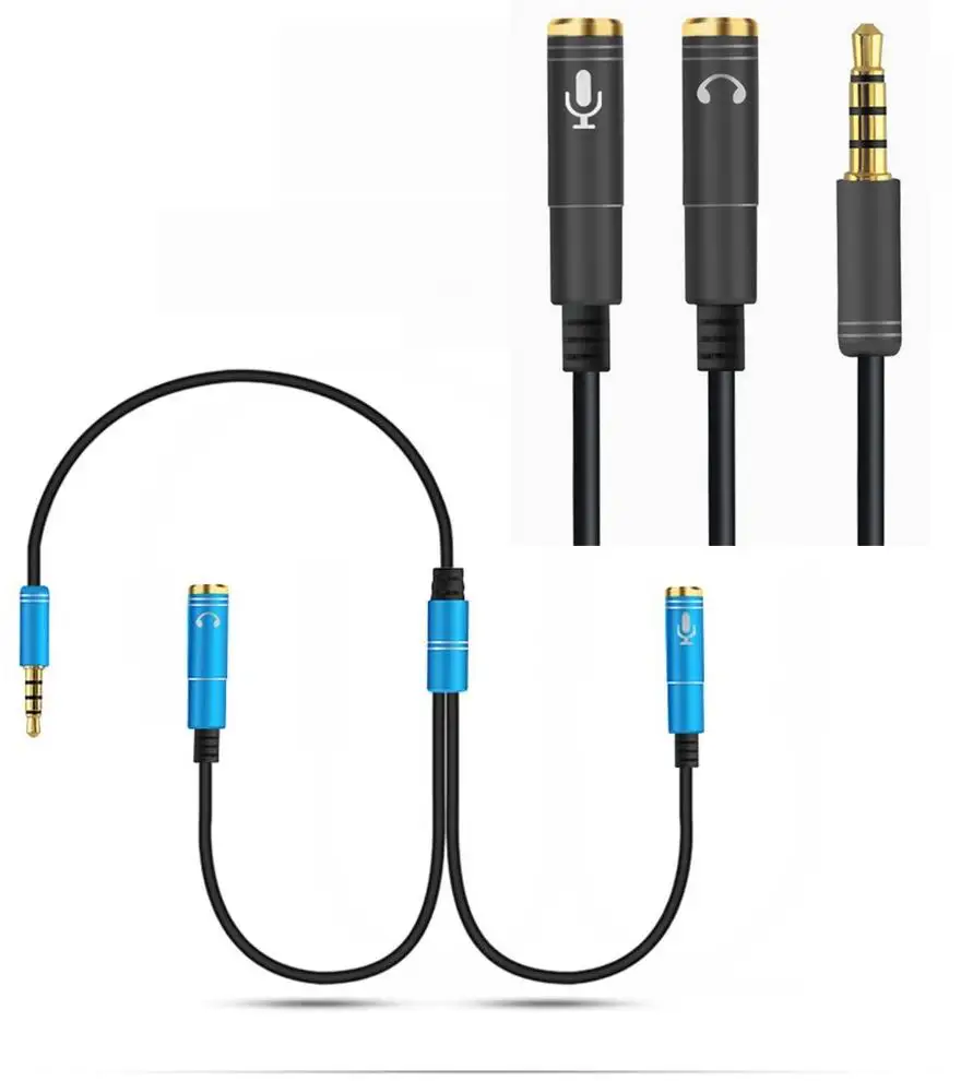 Audio splitter for headphone and microphone - hromuser