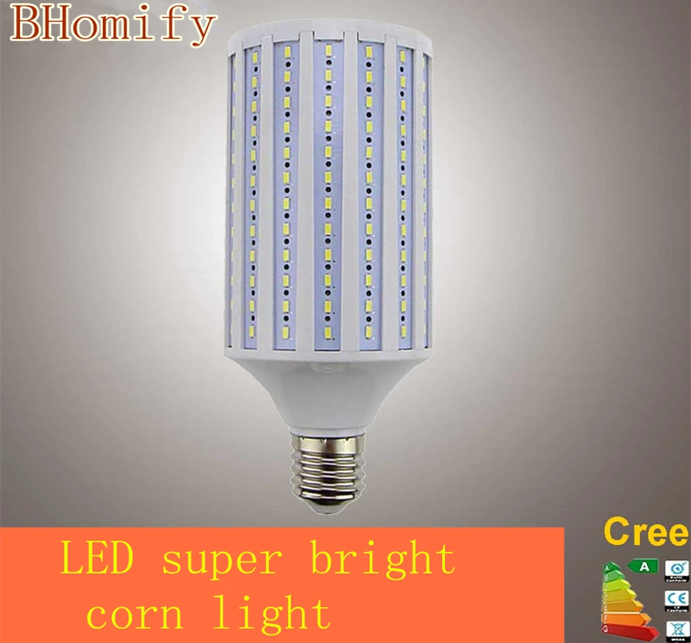 Lámpara LED de mazorca de maíz superbrillante, foco de iluminación colgante, E27, E40, 40W, 50W ...