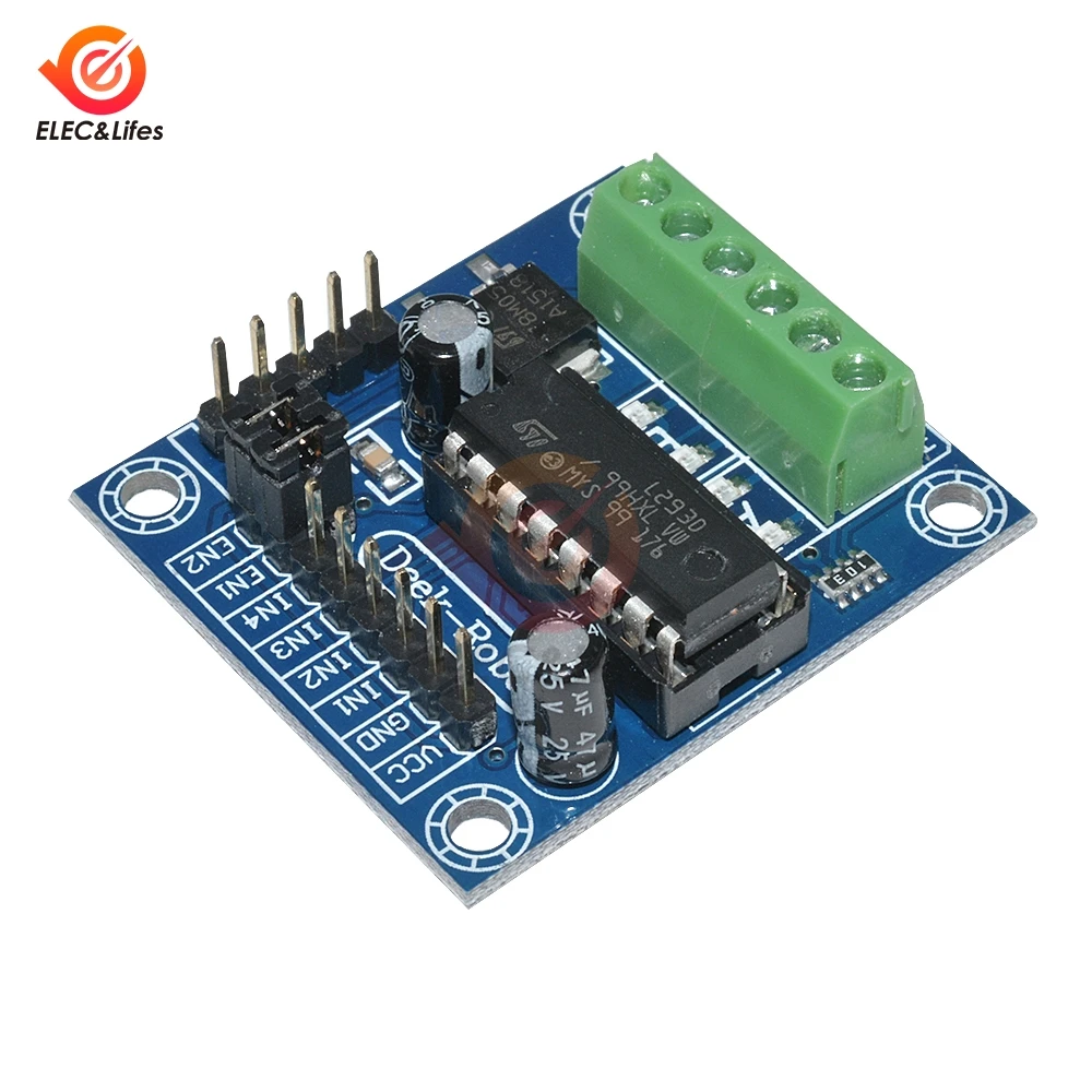 4 채널 L293D DC 모터 드라이버 쉴드 확장 보드 모듈 Arduino MEGA2560 R3 용 1.2A 피크 출력 전류 ...