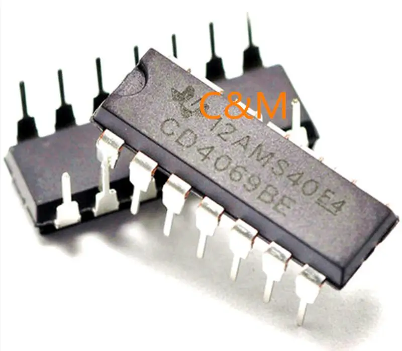 10PCS CD4069UBE CD4069UB CD4069U CD4069 DIP 14 IC|ics module|ics 701ic ...