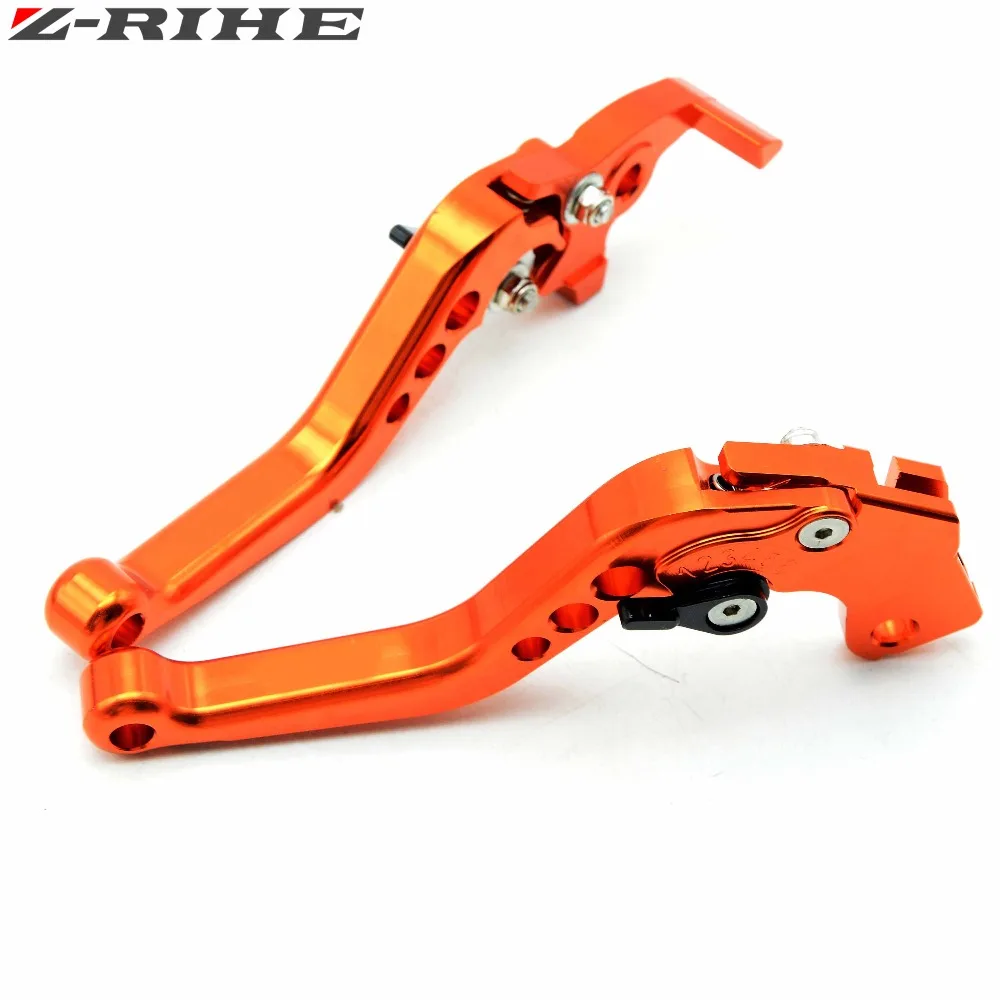 Motorcycle Brake Levers adjustable Folding Bike extensible CNC Clutch ...
