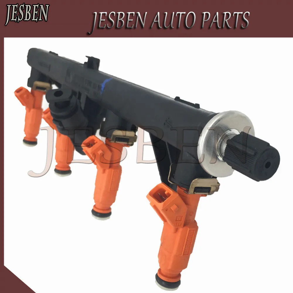 Fuel Rail 0280151048 & Fuel Injectors 0280155769 For Alfa Romeo 145 146 ...