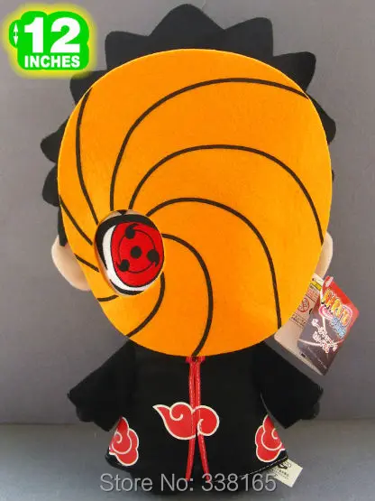 Japanese animation Naruto Uchiha Obito Tobi with mask plush toys ...