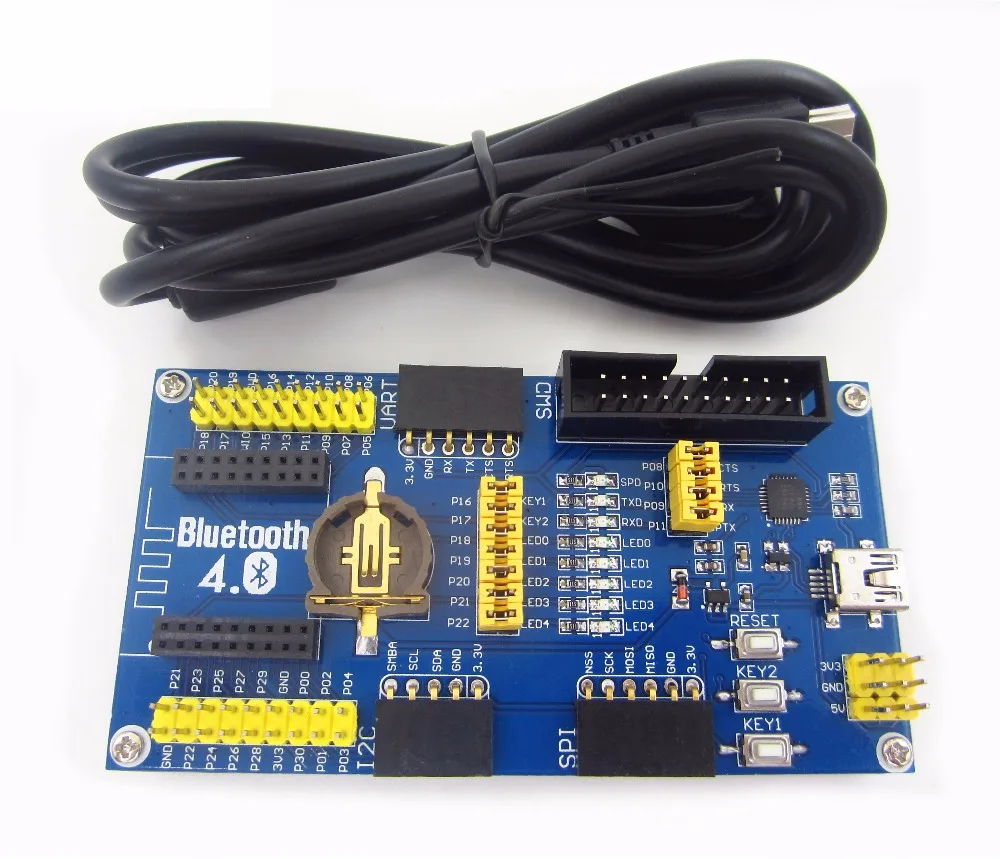 1pcs NRF51822 development board ble4.0 Bluetooth module development ...