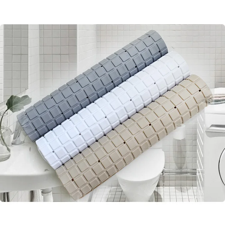 PVC Bath Mats Non Slip Bathroom Rugs Suction Bathroom Mat For Toilet pvc-bath-mats-non-slip-bathroom-rugs-suction-bathroom-mat-for-toilet