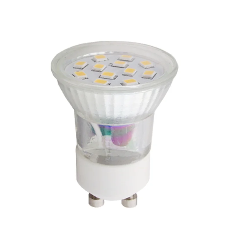 Mini Gu10 35mm 2 4w 2835smd 12leds Led Spotlight Bulb Ac220 240v 5pcs