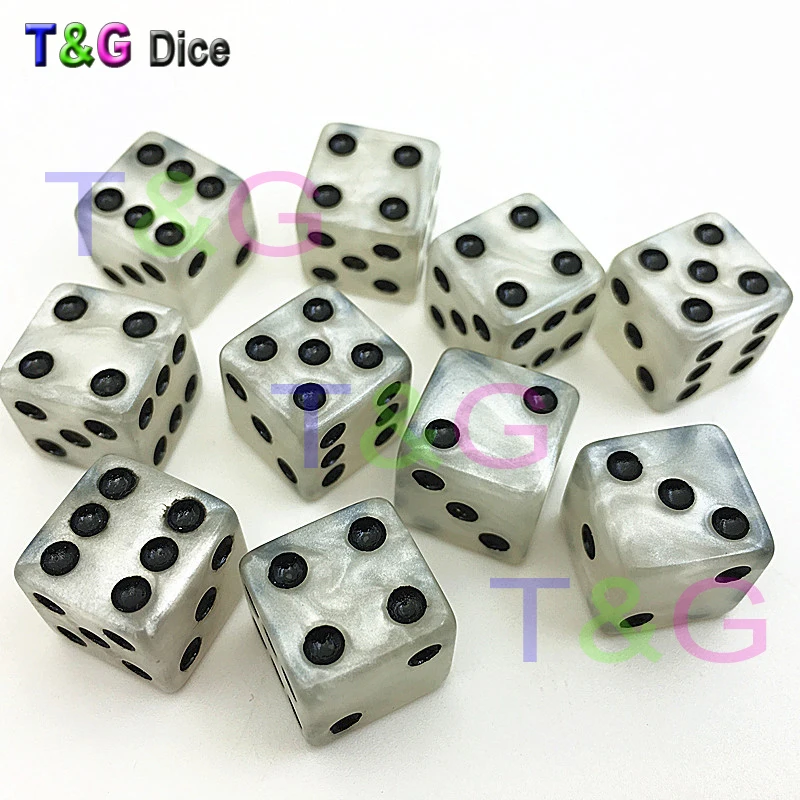 Aliexpress.com : Buy Top Quality Marble Effect Mini Dice Set 10pcs/set ...