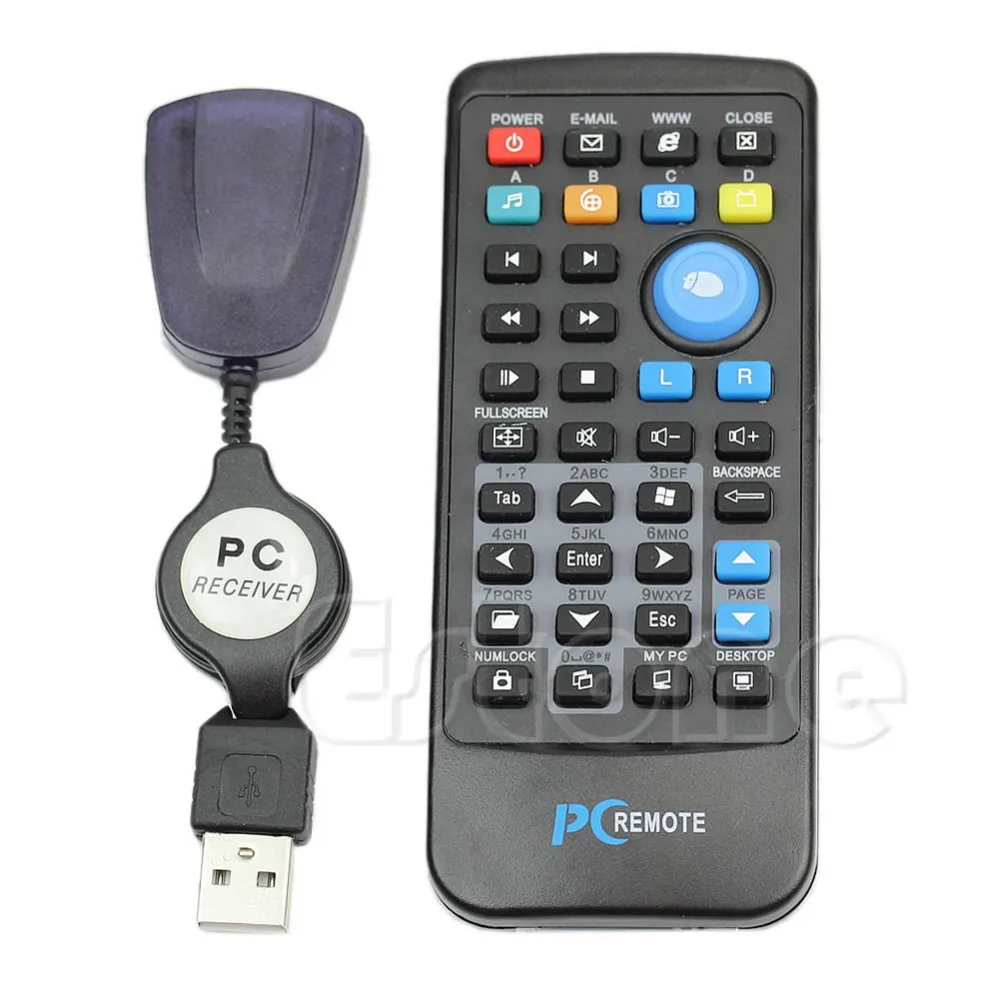 Ootdty Usb Laptop Pc Wireless Media Remote Control Mouse Keyboard