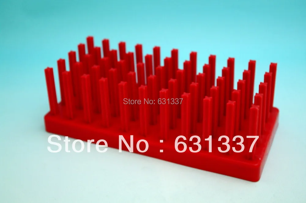 Laboratory Plastic 55 Positions Laboratory Test Tube Holder Rack ...