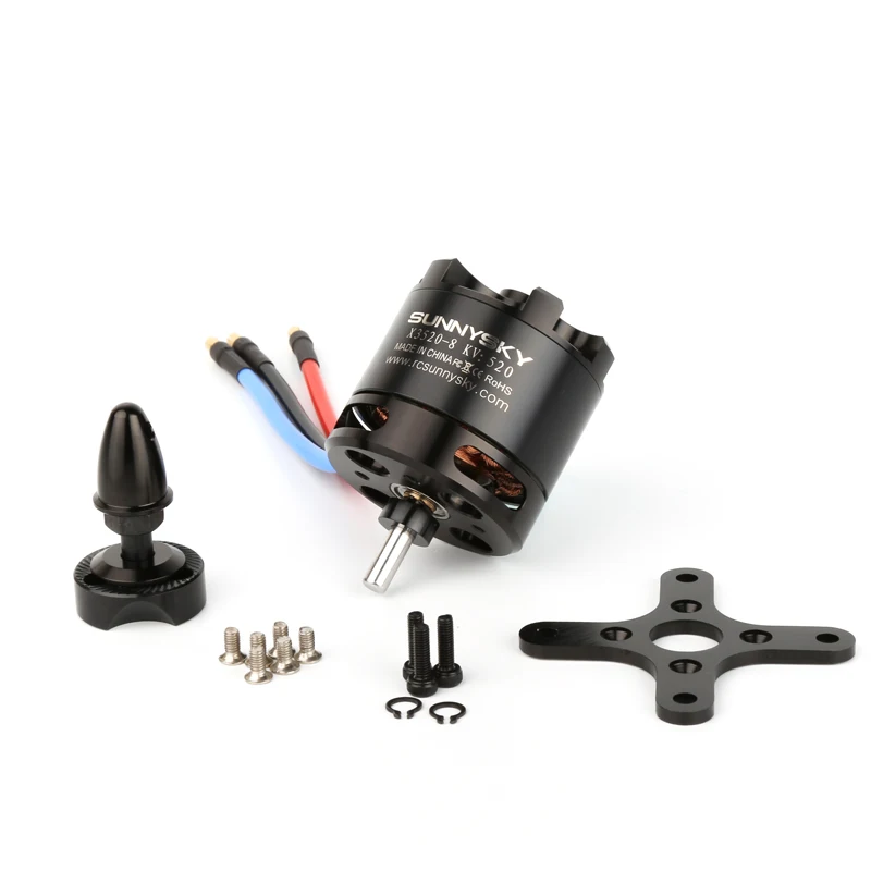 SUNNYSKY X3520 KV520 KV720 KV880 Outrunner Brushless Motor 520KV 720KV 880KV Motor for RC Models ...