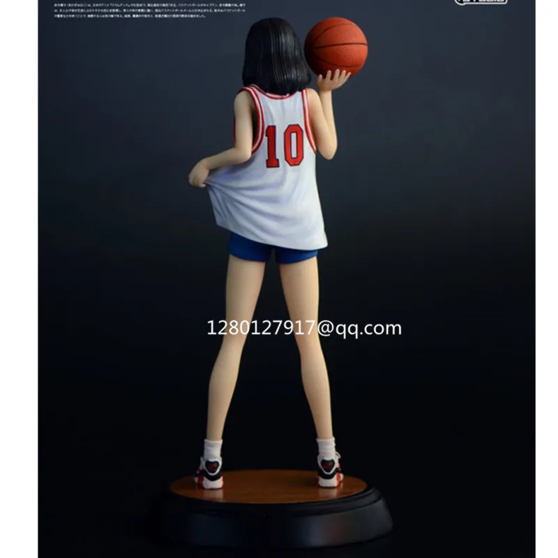 9'' Statue SLAM DUNK Akagi Haruko Full-Length Portrait 1/8 Shohoku GK ...