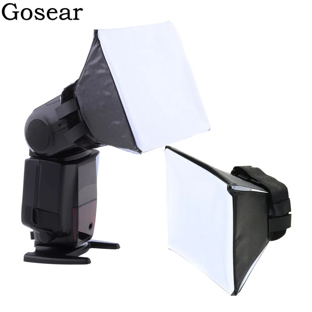 Gosear Universal Photo Flash Diffuser Light Diffuser Soft Box Difusor ...