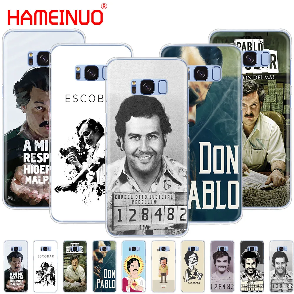 Pablo Escobar HAMEINUO cell phone case capa para Samsung Galaxy S9 S7 ...