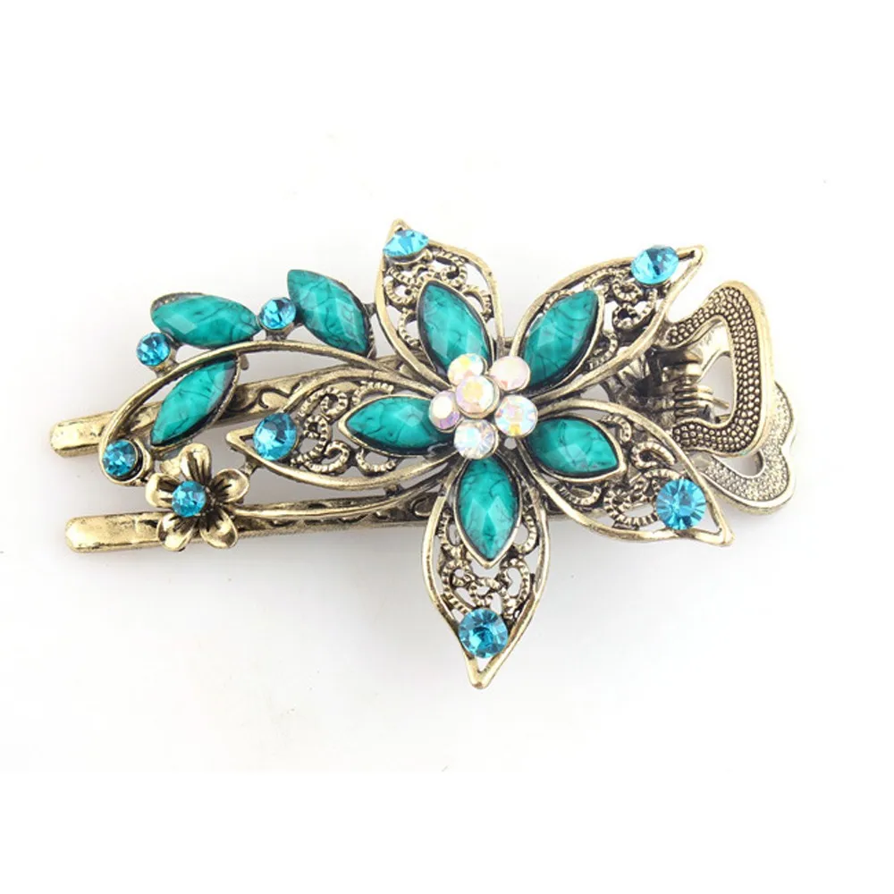 snowshine YLW Vintage Jewelry Crystal Hair Clips Hairpins For Hair Clip ...