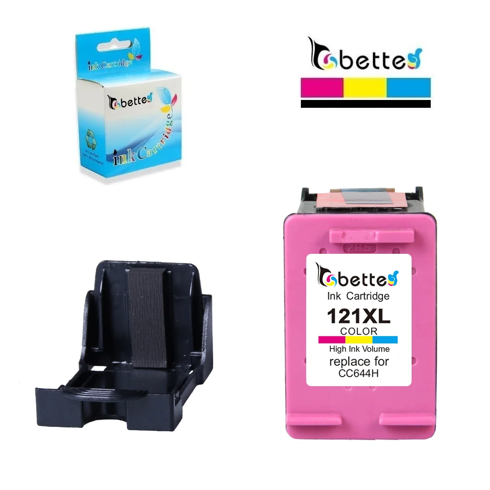 BETTE Ink Cartridge Relacement for HP 121 XL hp121 Deskjet D2645 D2660 ...