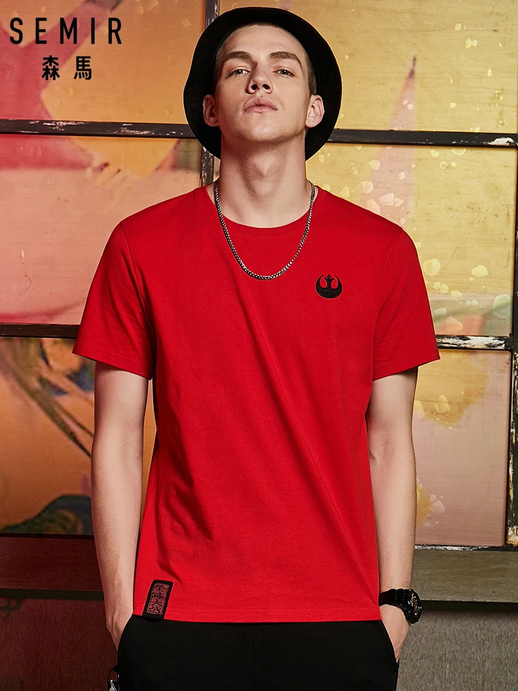 SEMIR Brand T shirt Men's O neck Slim Fit Pure Cotton T shirt Fashion ...