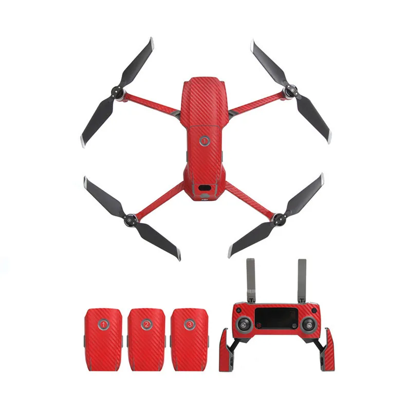 DJI Mavic 2 Pro Drone Sticker Body Sticker Aircraft Adhesive Carbon ...