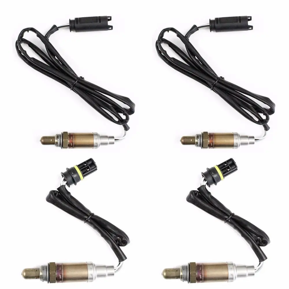 4pcs High Quality O2 Oxygen Sensor Downstream & Upstream For BMW X3 X5 ...
