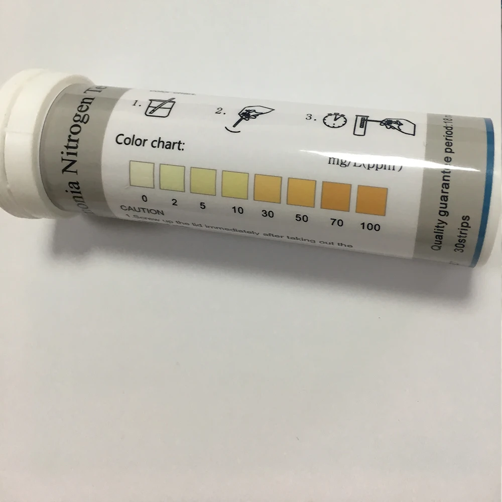 Ketone Strips PH Meter Ammonia Nitrogen Test Strip 30pieces/box For ...