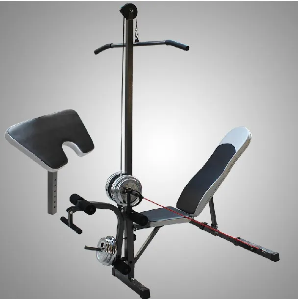 Home fitness equipment multifunction supine boards with dumbbell stool ...