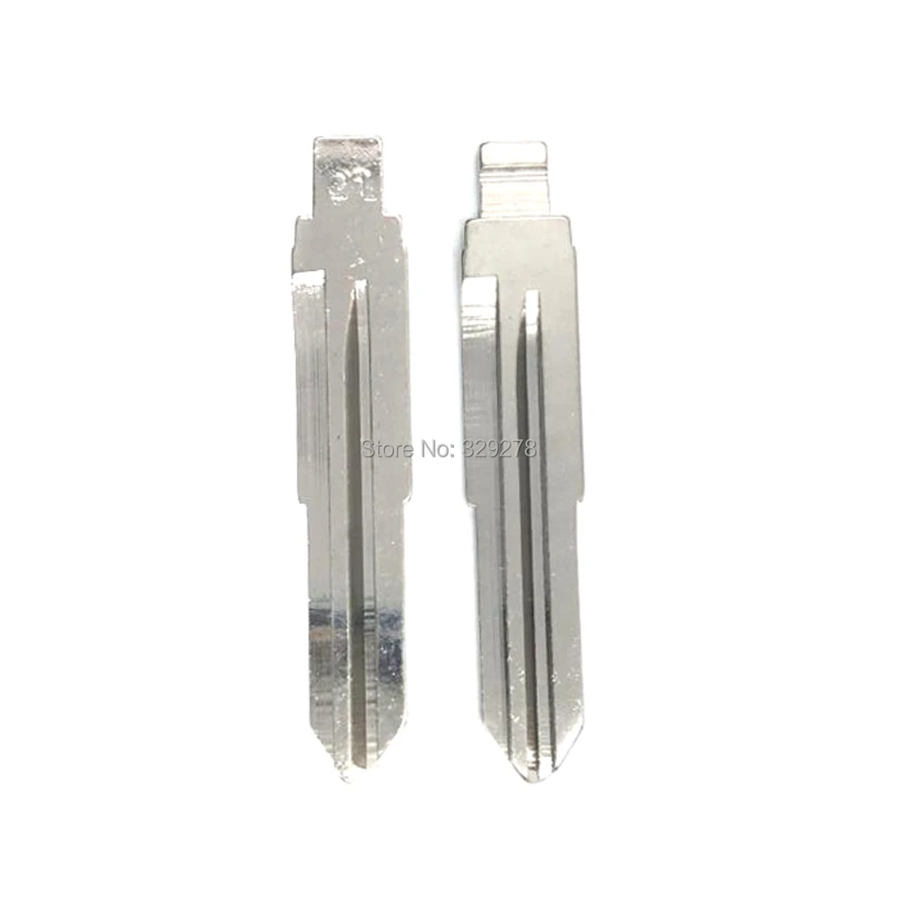 10pcs/lot Metal Blank Uncut Flip KD Remote Key Blade Type #21 for ...
